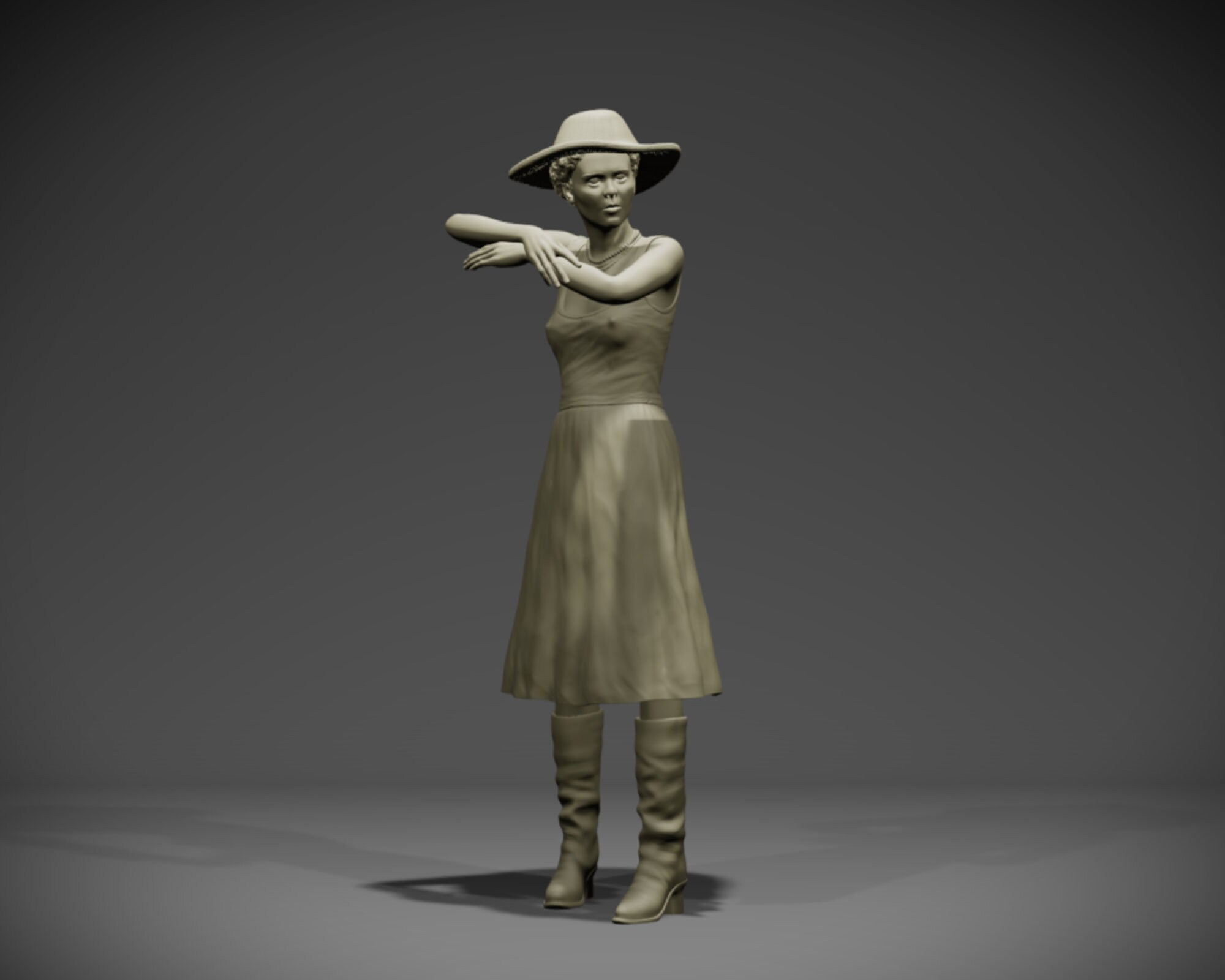 Melissa Ali Macgraw Convoy Movie 3d Printed Statuette Etsy