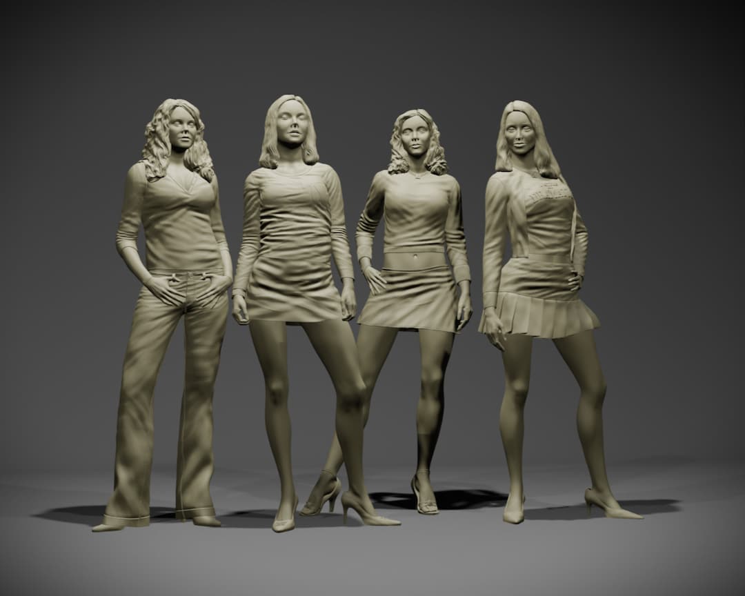 Mean Girls Set 4 Figures - Etsy