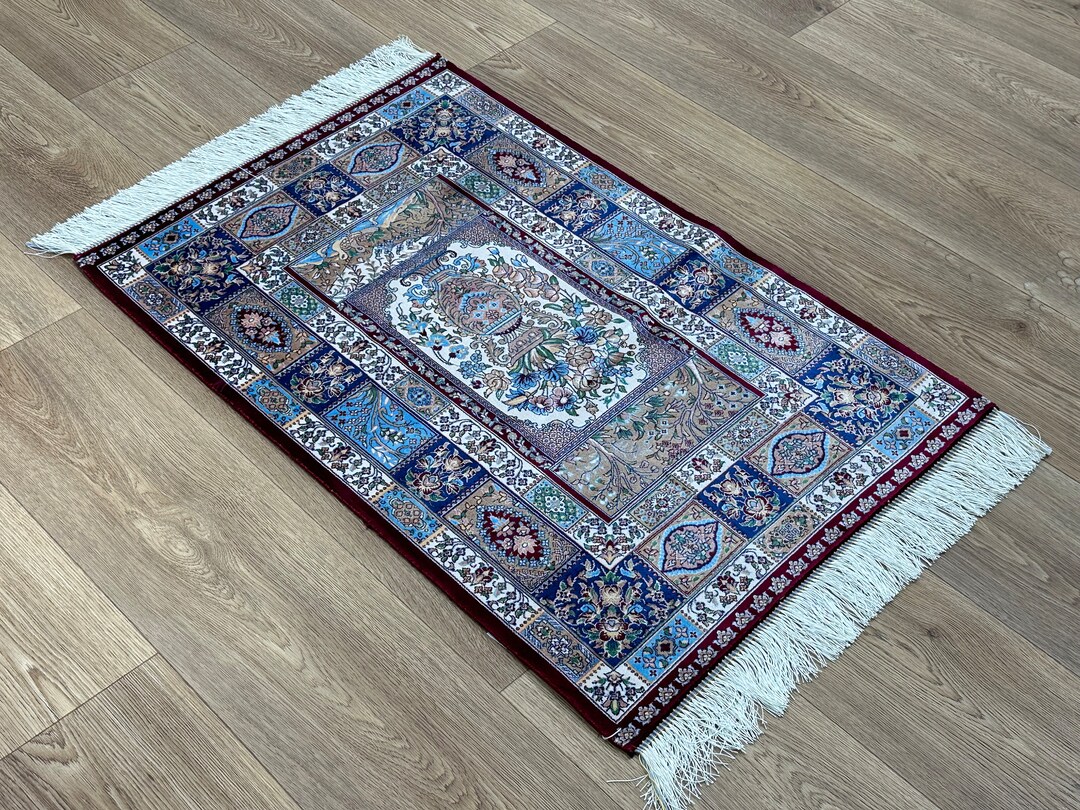 2x3 Anatolian Silk Rug 2x3 Mini Silk Rug Gift Silk Rug 2x3 - Etsy