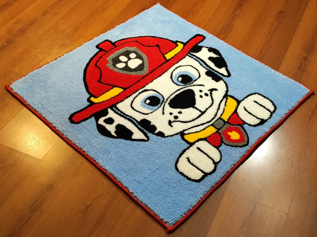 Paw Patrol Custom Tufted Handmade Rug for Children Room Kids Bedroom ...