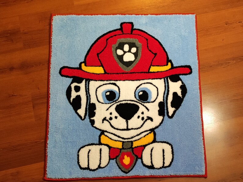 Paw Patrol Custom Tufted Handmade Rug for Children Room Kids Bedroom ...
