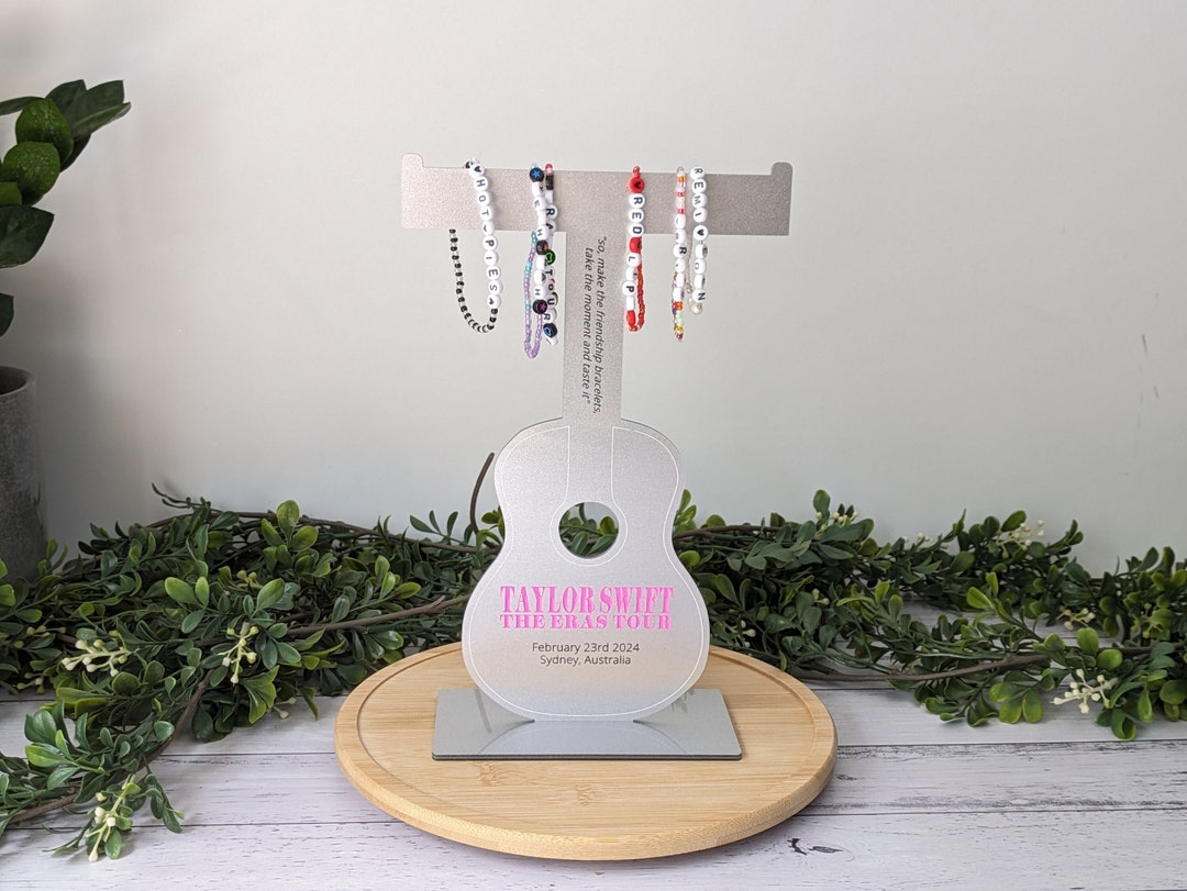 VIP Taylor Swift Eras Tour Friendship Bracelet Display - Etsy