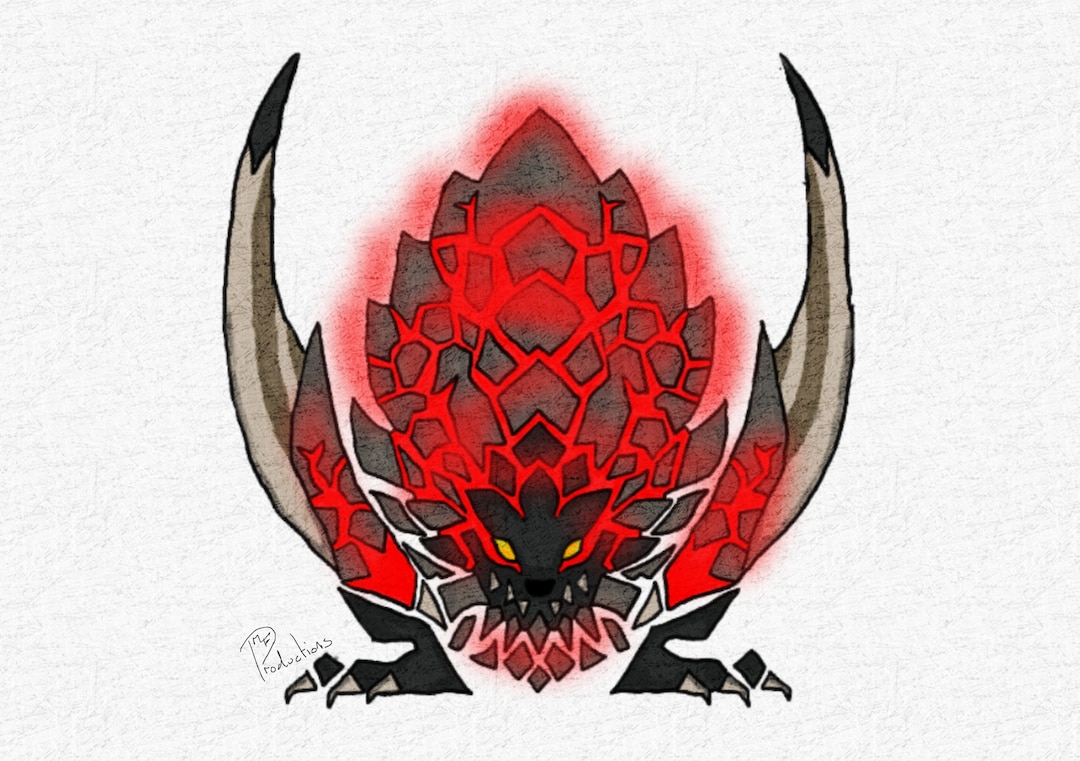 Monster Hunter World Bazelgeuse Quest Icon. - Etsy