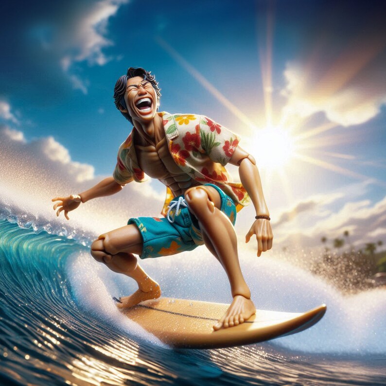 Custom Digital Toy Figure Portrait - Etsy