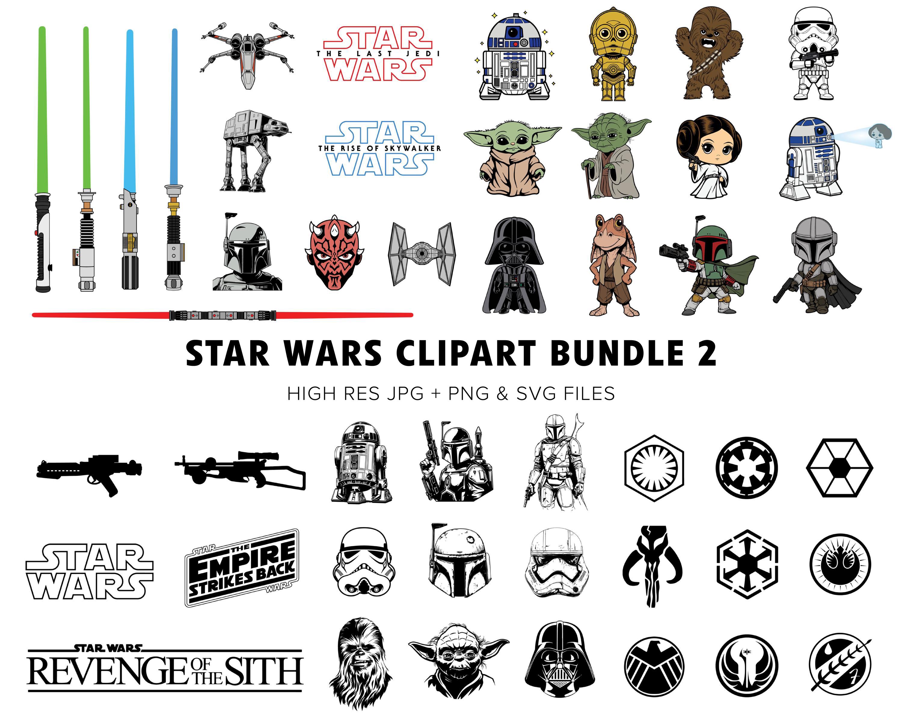Star Wars Symbols Svg