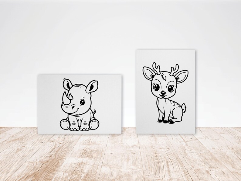 Cute Forest Animals SVG Bundle - 30+ Animal Designs - Kawaii, Woodland ...