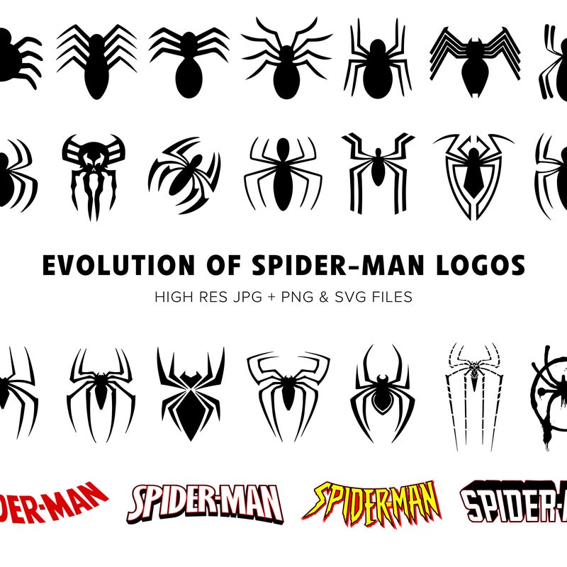 Spider Man Svg - Etsy