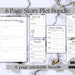 Story Writing Plot Template Planner for Authors, Writers. Plan Your ...
