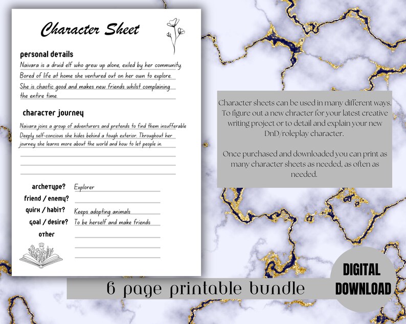 Story Writing Plot Template Planner for Authors, Writers. Plan Your ...