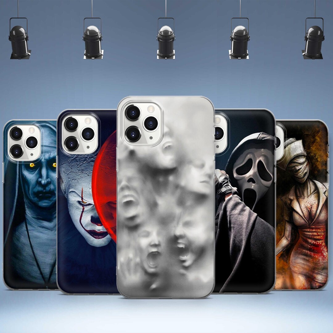 Retro Classic Horror Phone Case for iPhone 16 15 14 13 12 11 X for ...