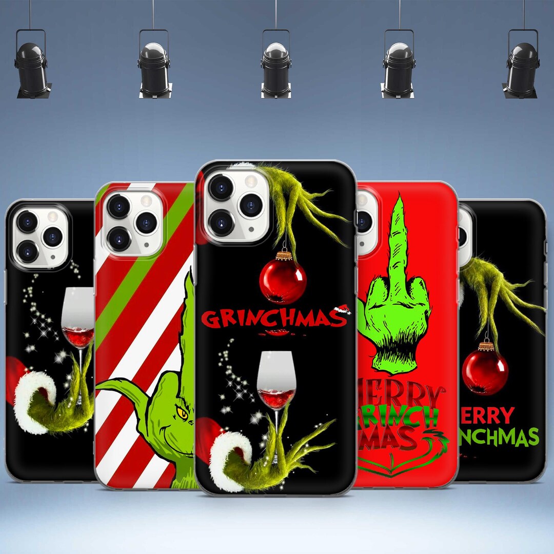 Christmas Middle Finger Phone Case: Iphone, Samsung, Google Pixel - Etsy