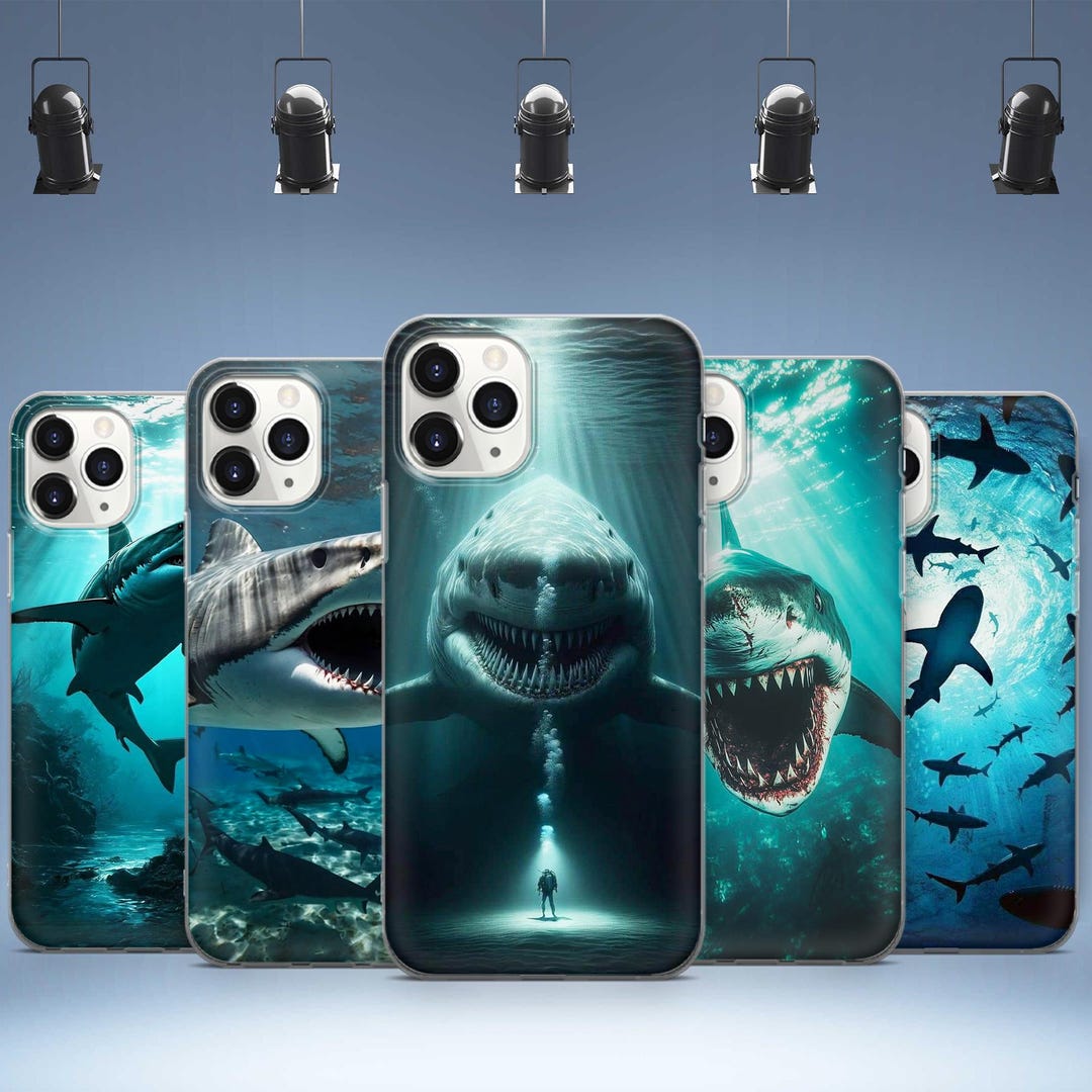 Great White Shark Phone Case Danger Underwater Killer iPhone Case ...