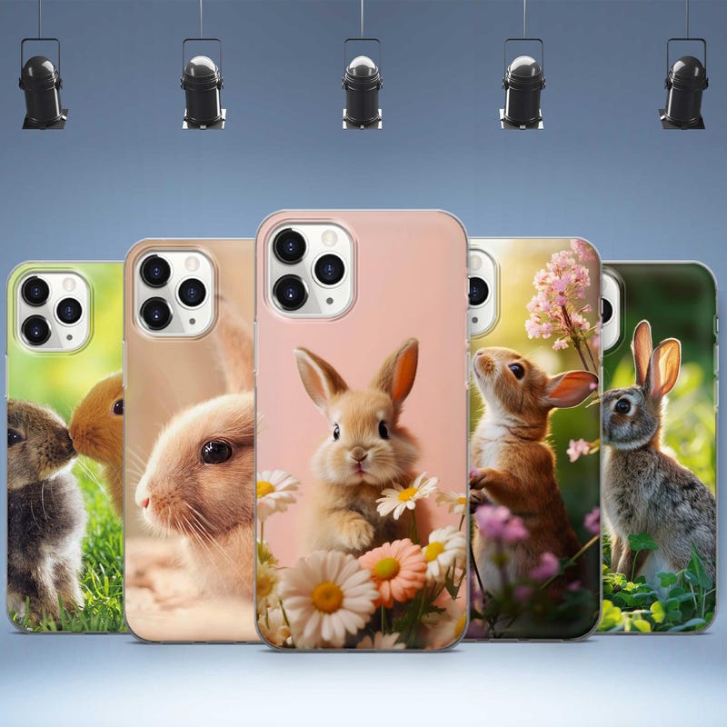 Bunny iPhone Case - Etsy