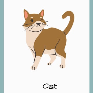 Printable Learn Farm Animals - Etsy