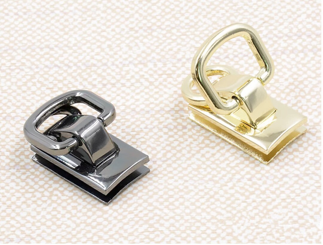 2pcs Bag Chain Strap Connector,leather Clip With D Ring ,square ...