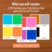 Color Cards, Montessori Flashcards, Colors Learning Game, Flashcards ...