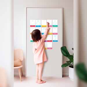 18 Colors and Shapes Flash Cards, Tracing Practice, Montessori ...