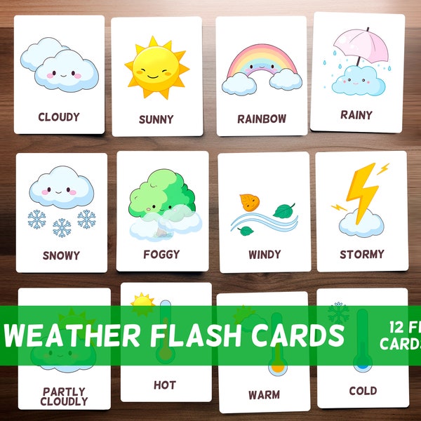 Educational Cards - Etsy