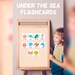 10 Under the Sea Flash Cards, Montessori Flash Cards, Teaching ...