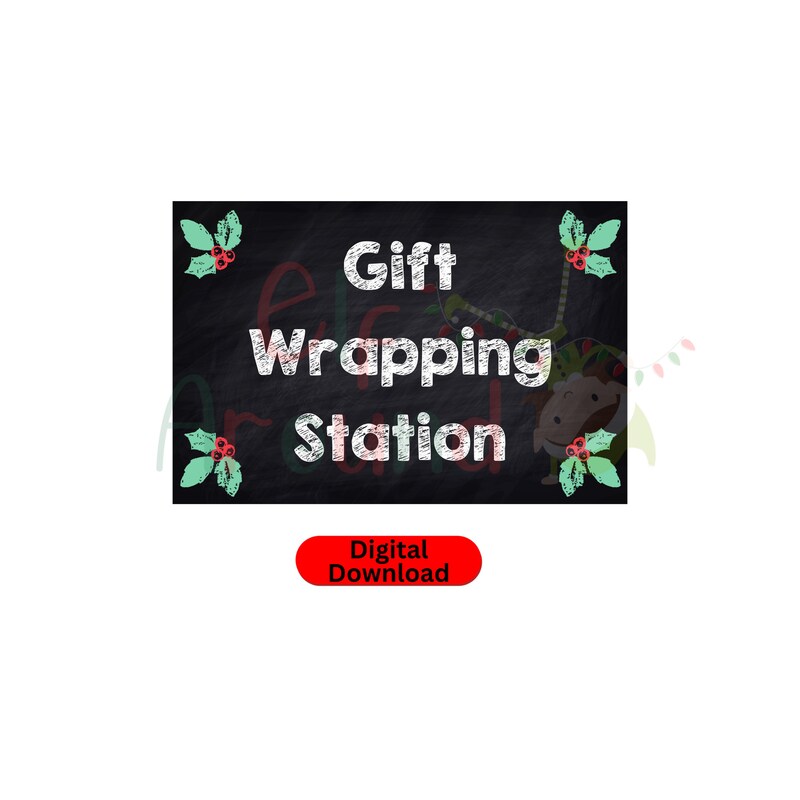 Wrapping Paper Station - Etsy