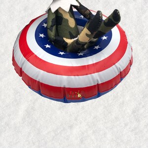 American Flag Float for Elf | Elf Float | Elf Snow Sled | Elf Outdoors ...