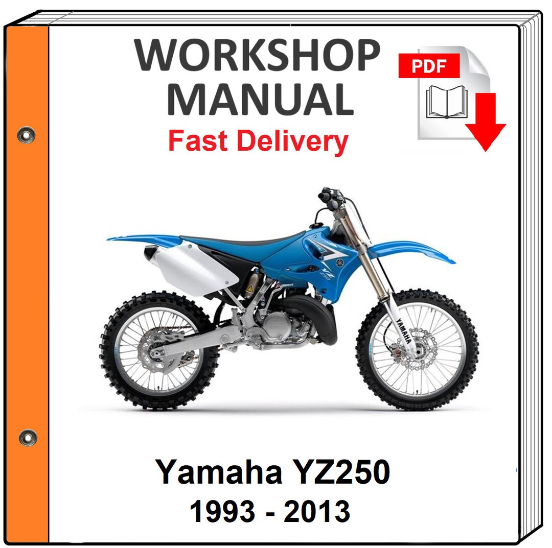 Yamaha Yz250 1993 1994 1995 1996 1997 1998 1999 2000 Service Repair ...