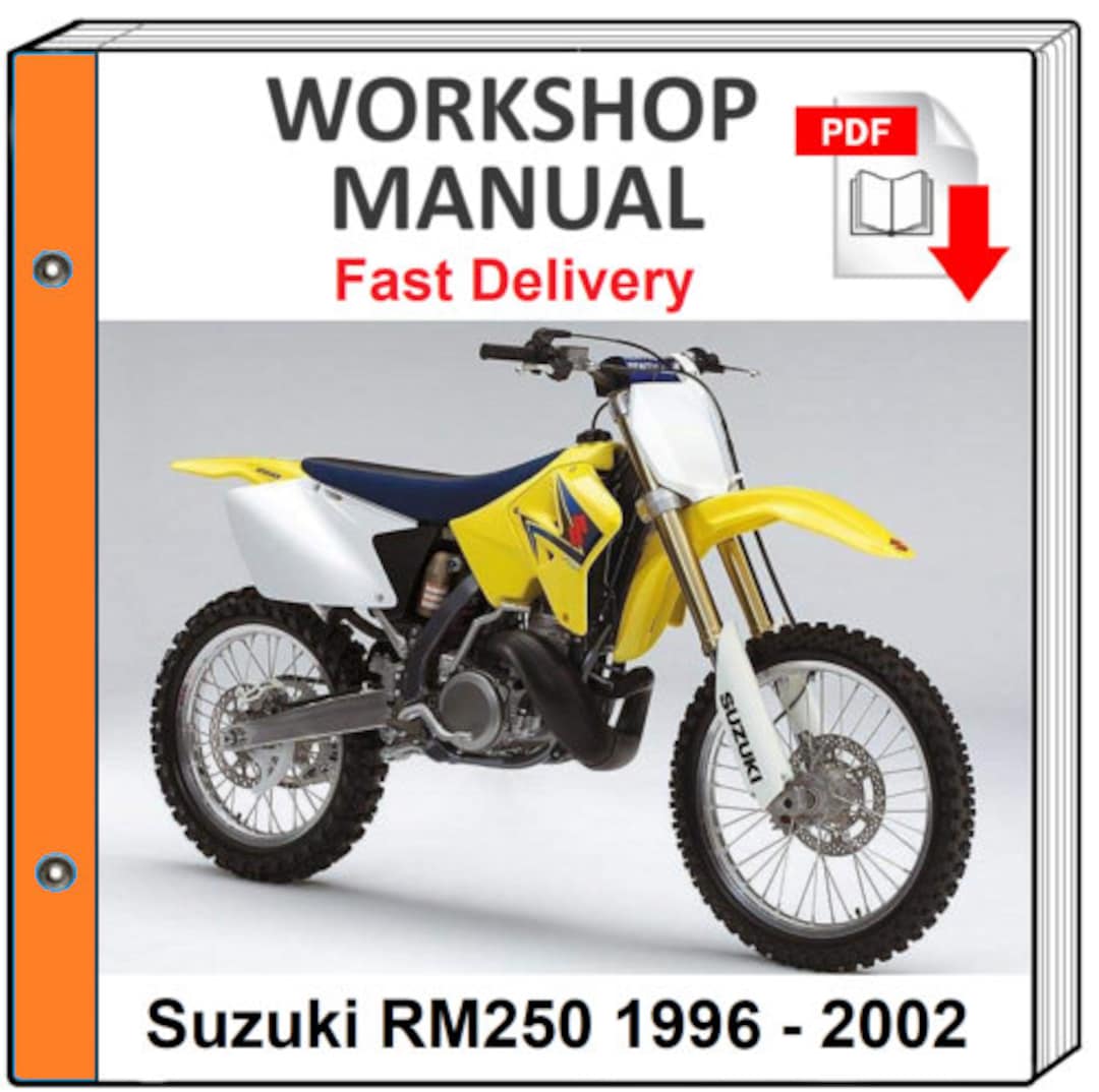 Suzuki Rm50 Rm 50 1996 1997 1998 1999 2000 2001 2002 Service Repair ...