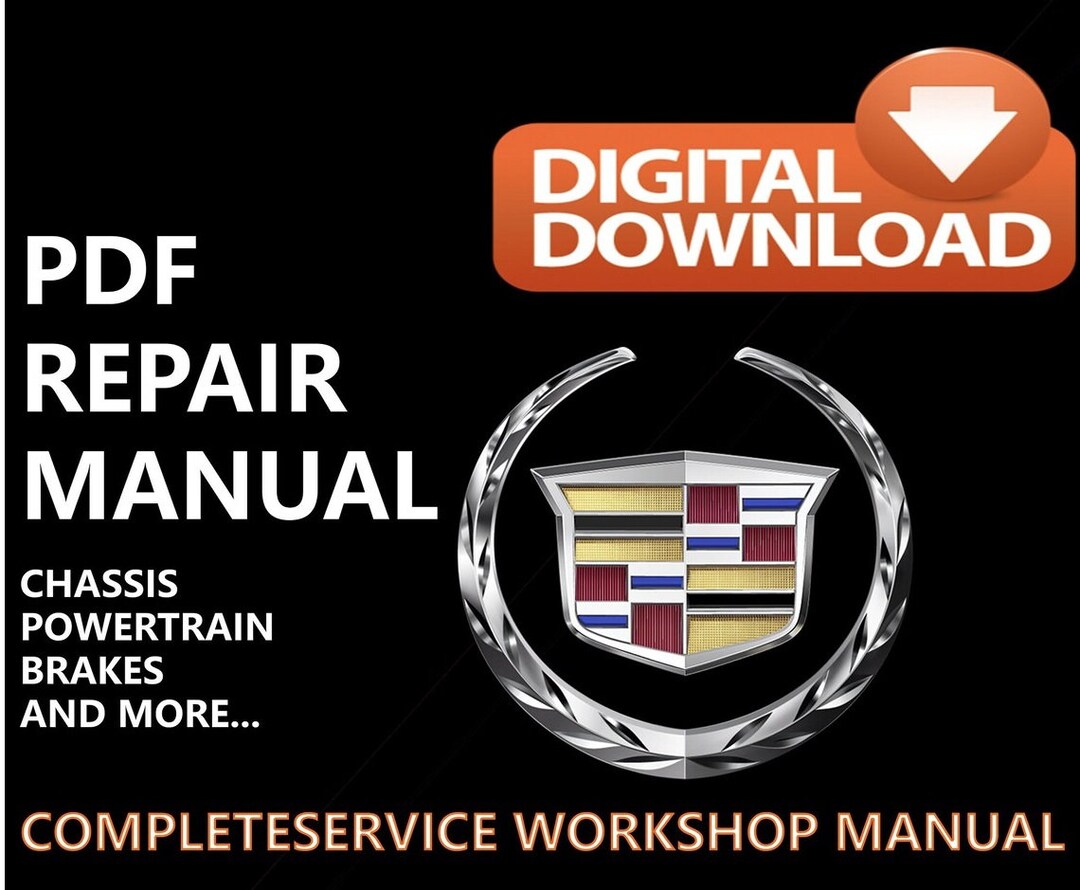 Cadillac Xt5 2017 2018 2019 2020 2021 Service Manual Pdf Workshop ...
