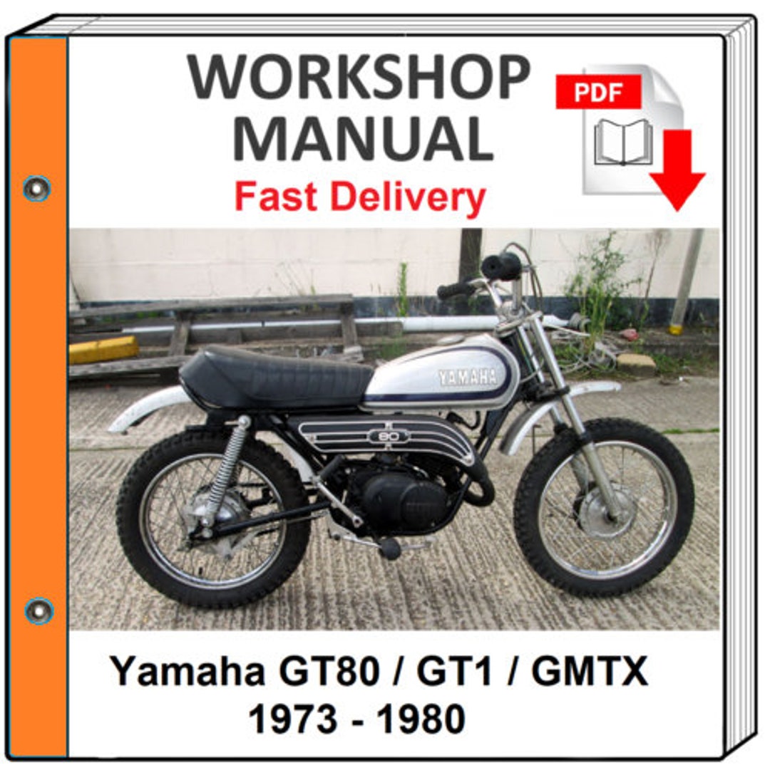 Yamaha Gt80 Gt1 Gmtx 1973 1974 1975 1976 1977 1978 Service Repair Shop ...