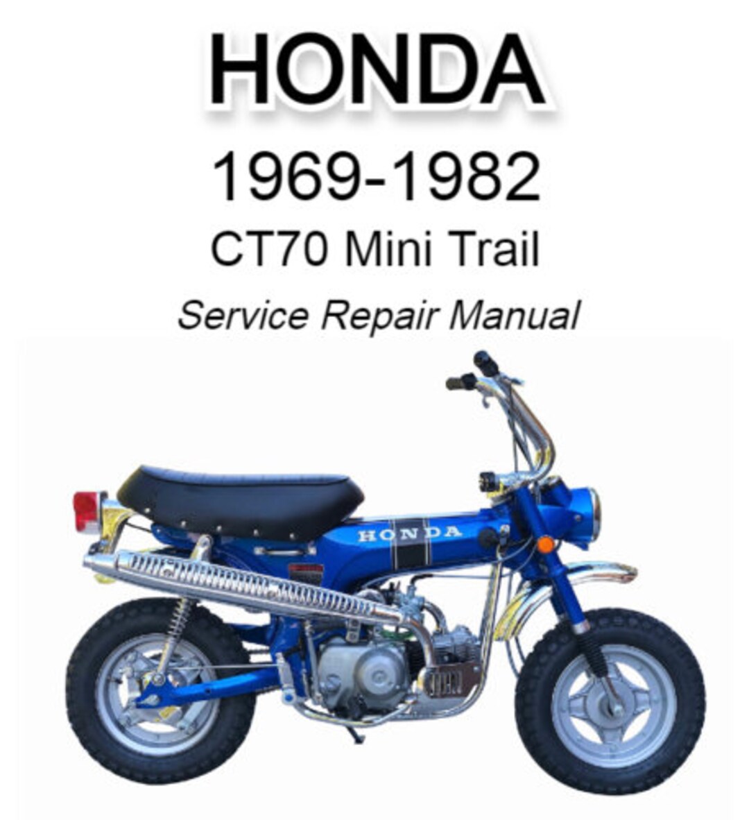 Honda CT70 1969-1982 Mini Trail Service Repair Manual - Etsy
