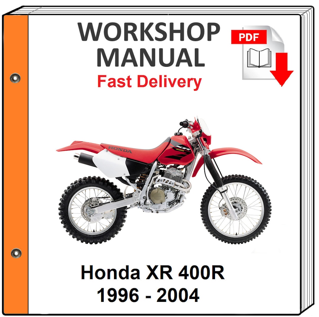 Honda Xr400r 1996 1997 1998 1999 2000 2001 2002 2003 Service Repair ...