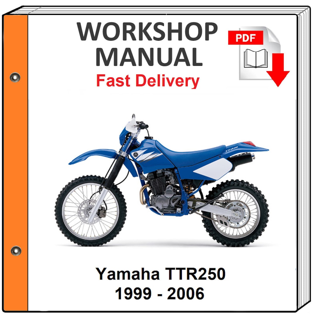 Yamaha Ttr250 1999 2000 2001 2002 2003 2004 2005 2006 Service Repair ...