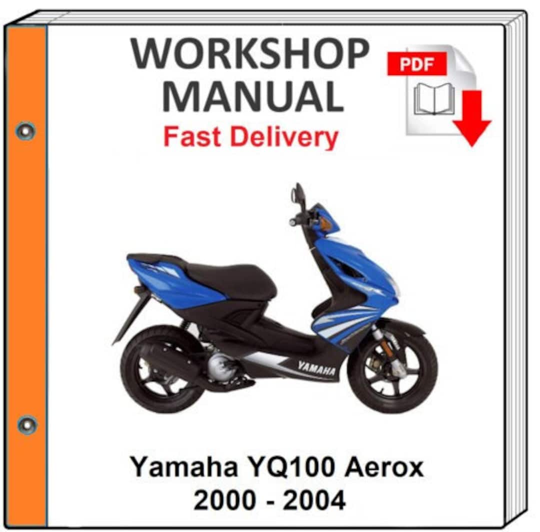 Yamaha Yq100 Aerox 100 2000 2001 2002 2003 2004 Service Repair Shop ...