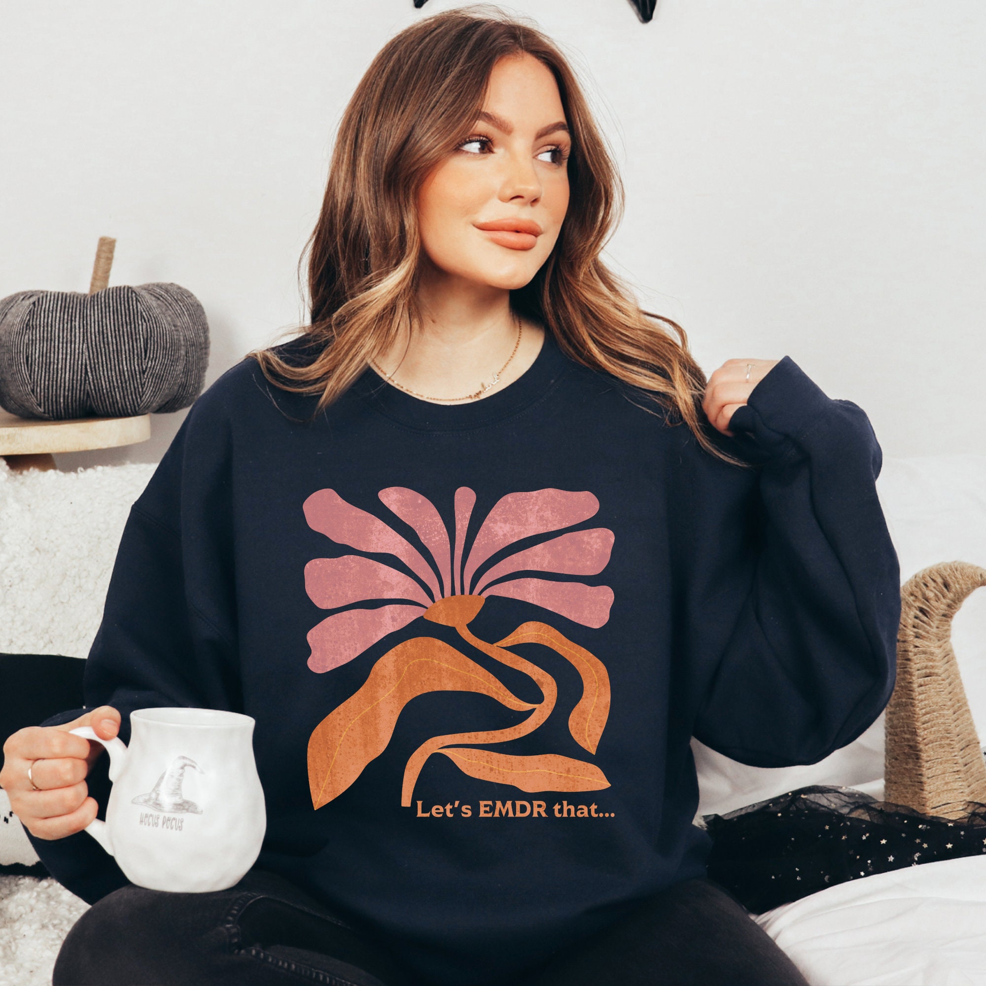EMDR Shirt EMDR Go With That EMDR Therapist Sweater Emdr Therapist ...
