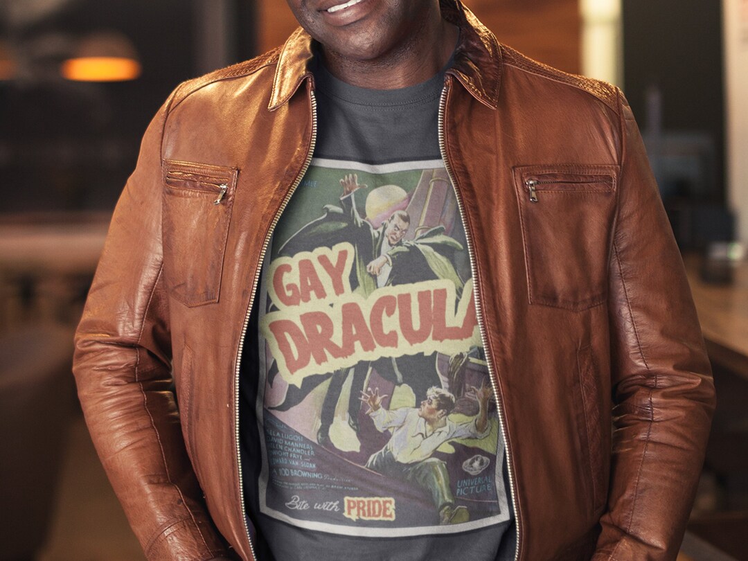 Gay Dracula Vintage Comic MLM T-shirt, Gift for Horror Movie Lover ...