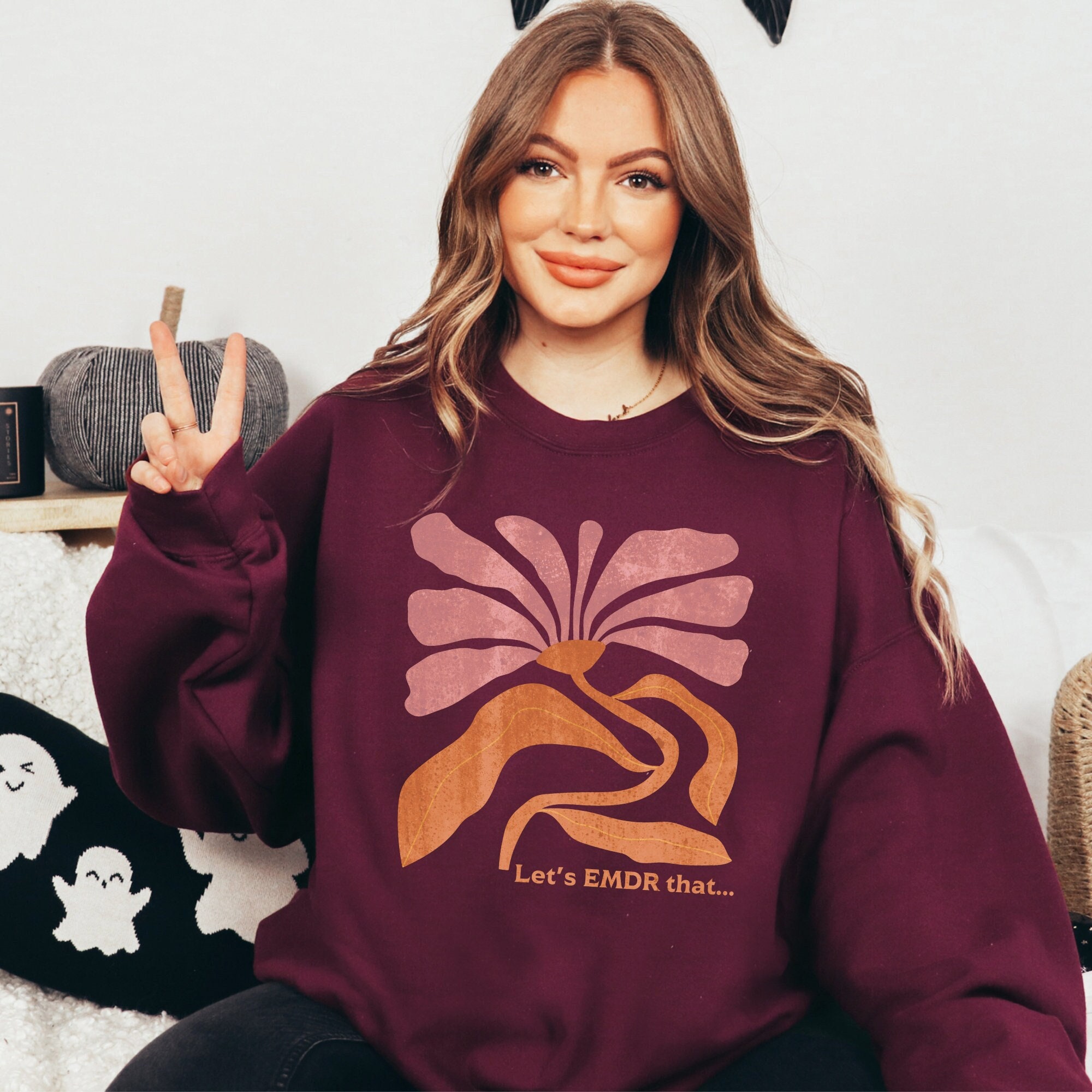 EMDR Shirt EMDR Go With That EMDR Therapist Sweater Emdr Therapist ...