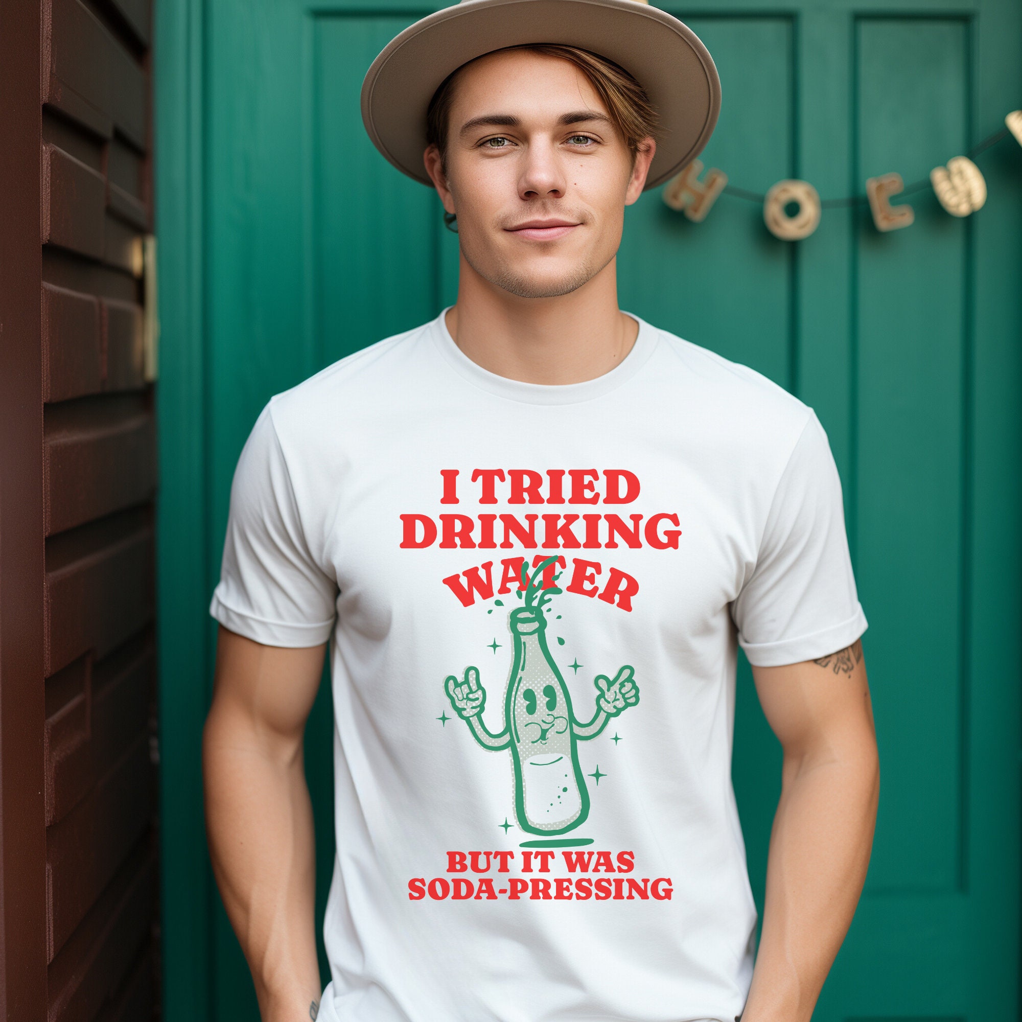 Funny Joke Tee-shirt Friendly Puns Soda Shirt Silly Friend Gifts Pun ...