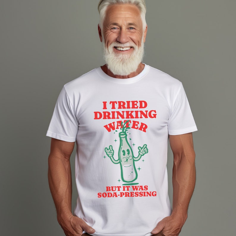 Funny Joke Tee-shirt Friendly Puns Soda Shirt Silly Friend Gifts Pun ...