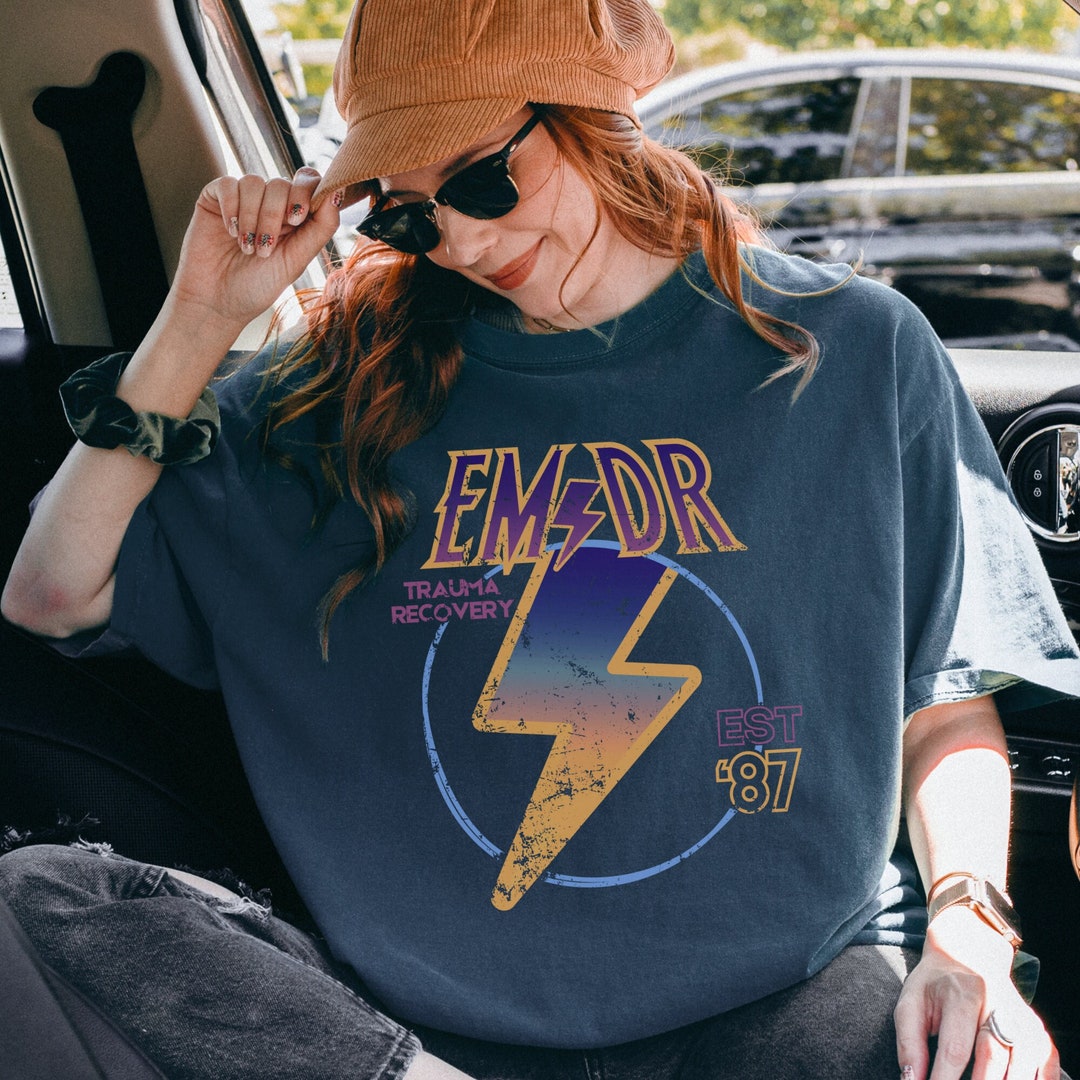 EMDR Shirt EMDR Therapist 80s Hair Band Tshirt EMDR Gifts Emdr T Shirt ...