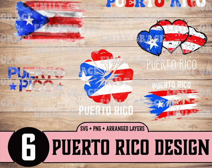 Puerto Rico Svg, Puerto Rico Png, Puerto Rican Svg, Puerto Rico Flag ...