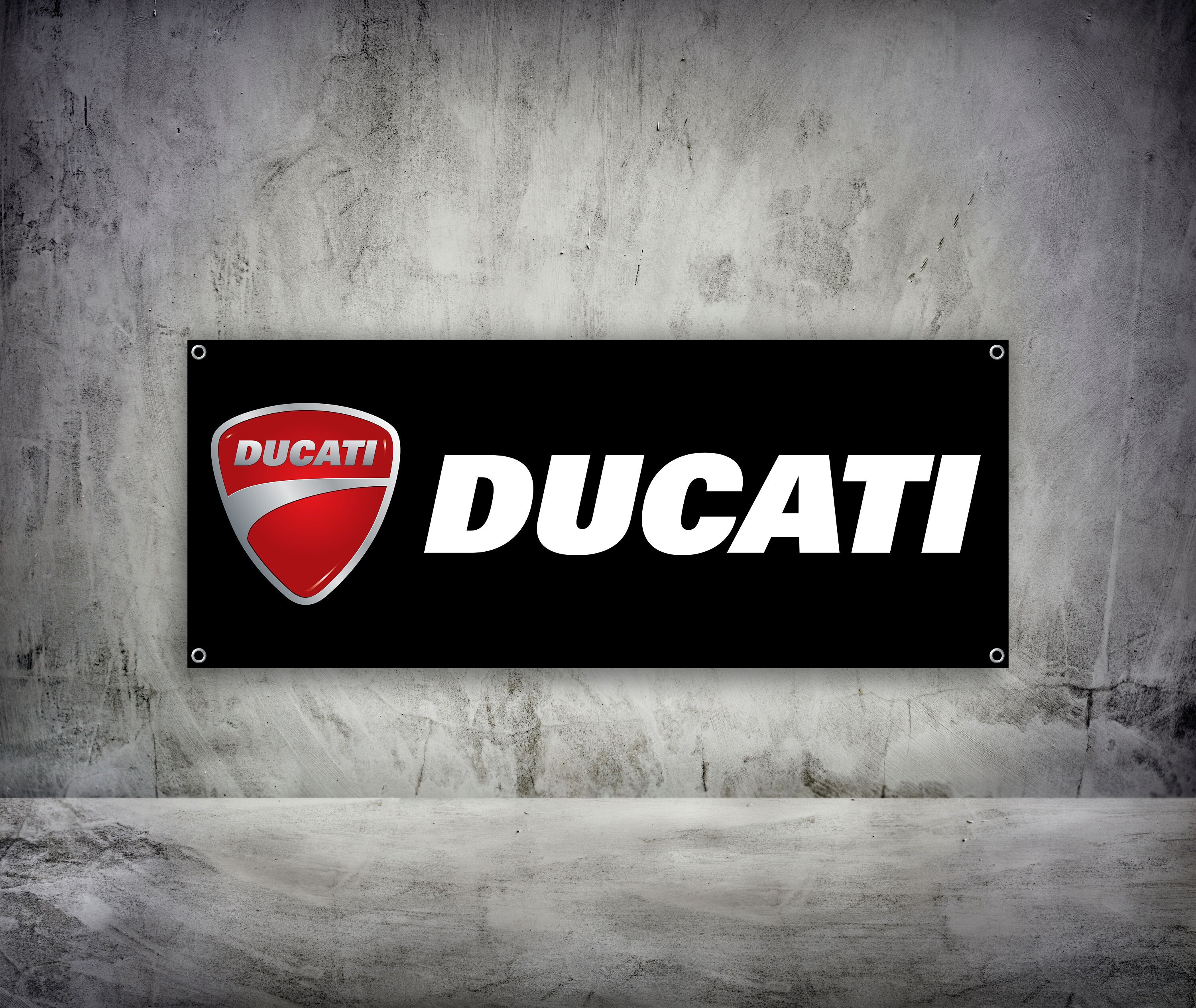 Ducati Logo Banner Vinly Garage Sign Office or Showroom - Etsy