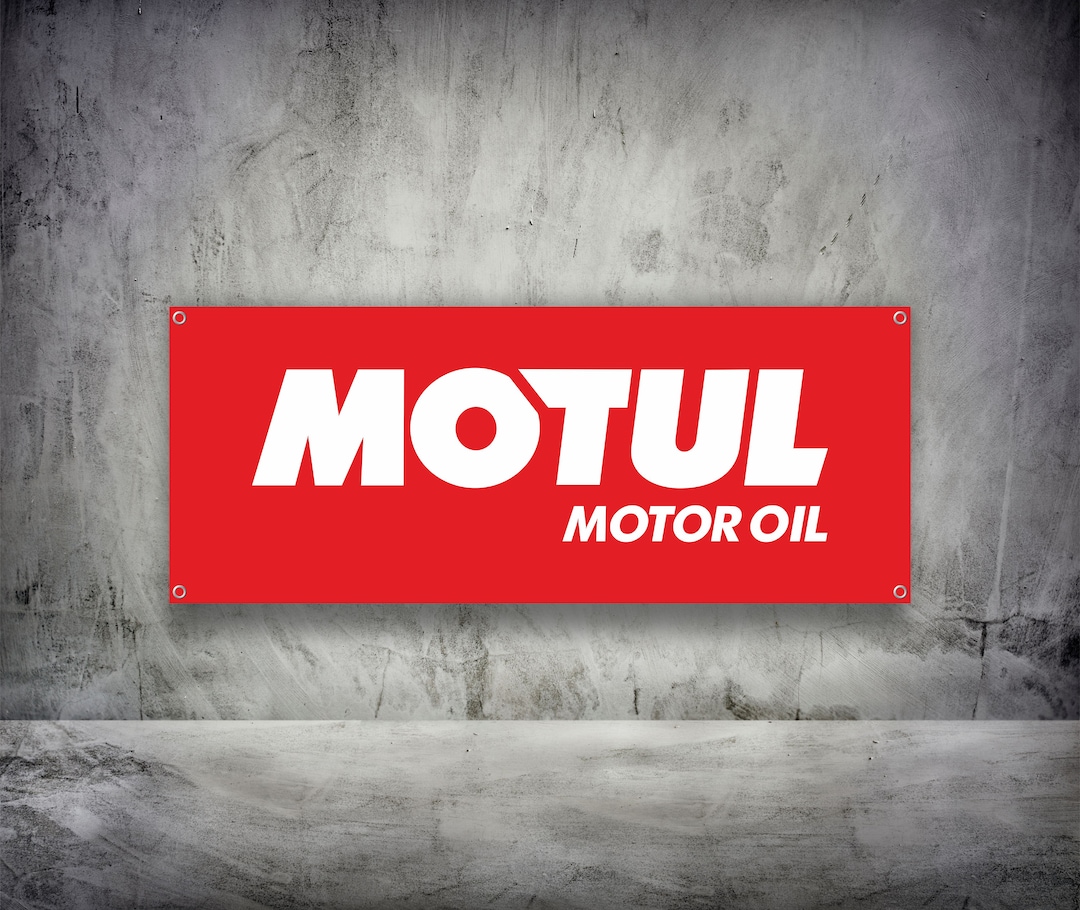 Motul Logo Banner Vinly Garage Sign Office or Showroom - Etsy