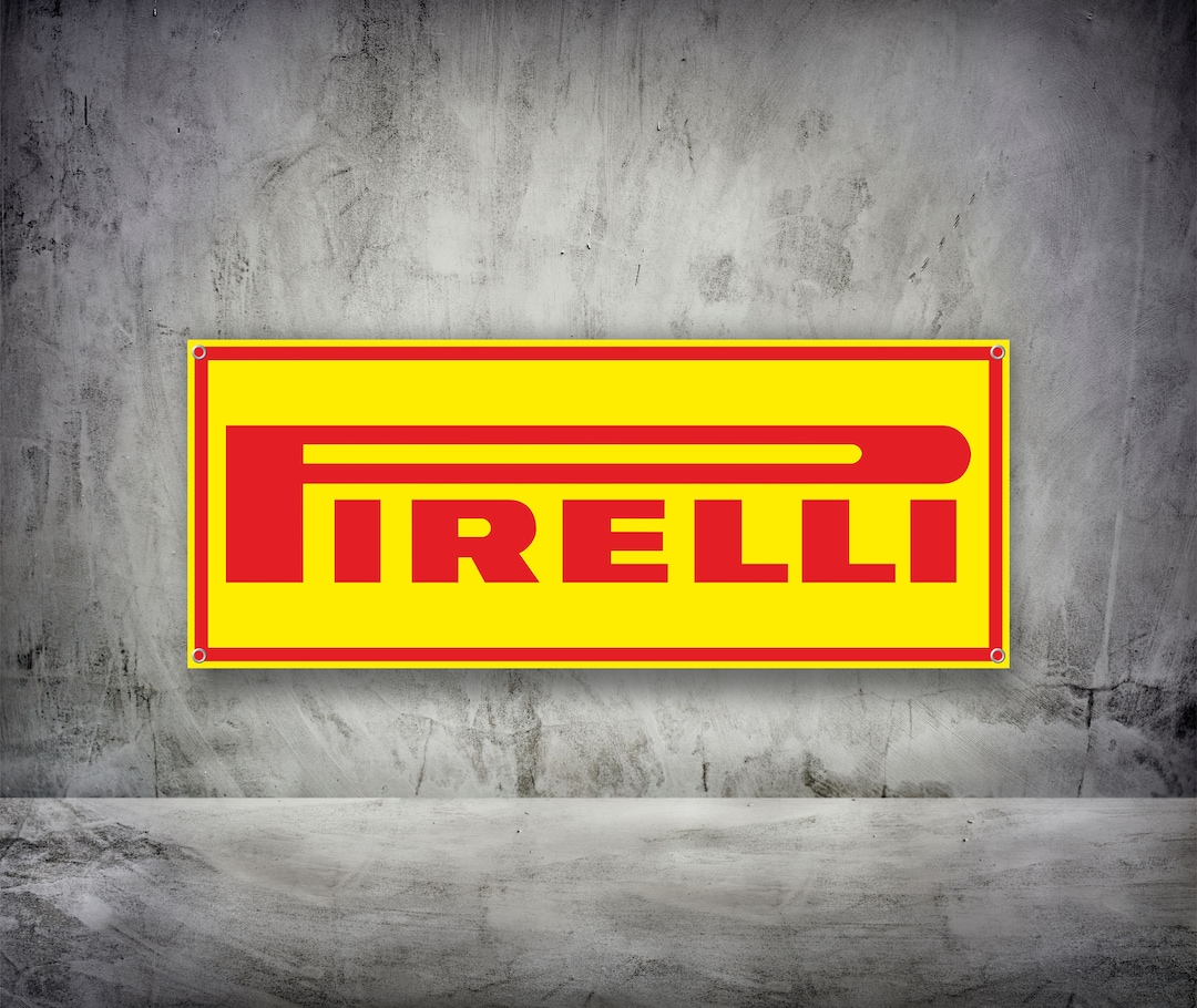 Pirelli Logo Banner Vinly Garage Sign Office or Showroom - Etsy
