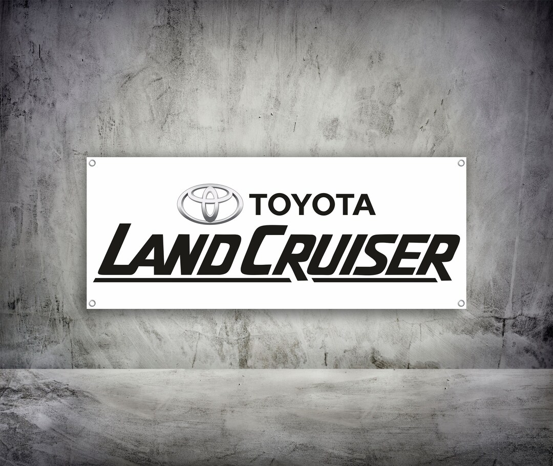 Toyata Logo Banner Vinly Garage Sign Office or Showroom - Etsy