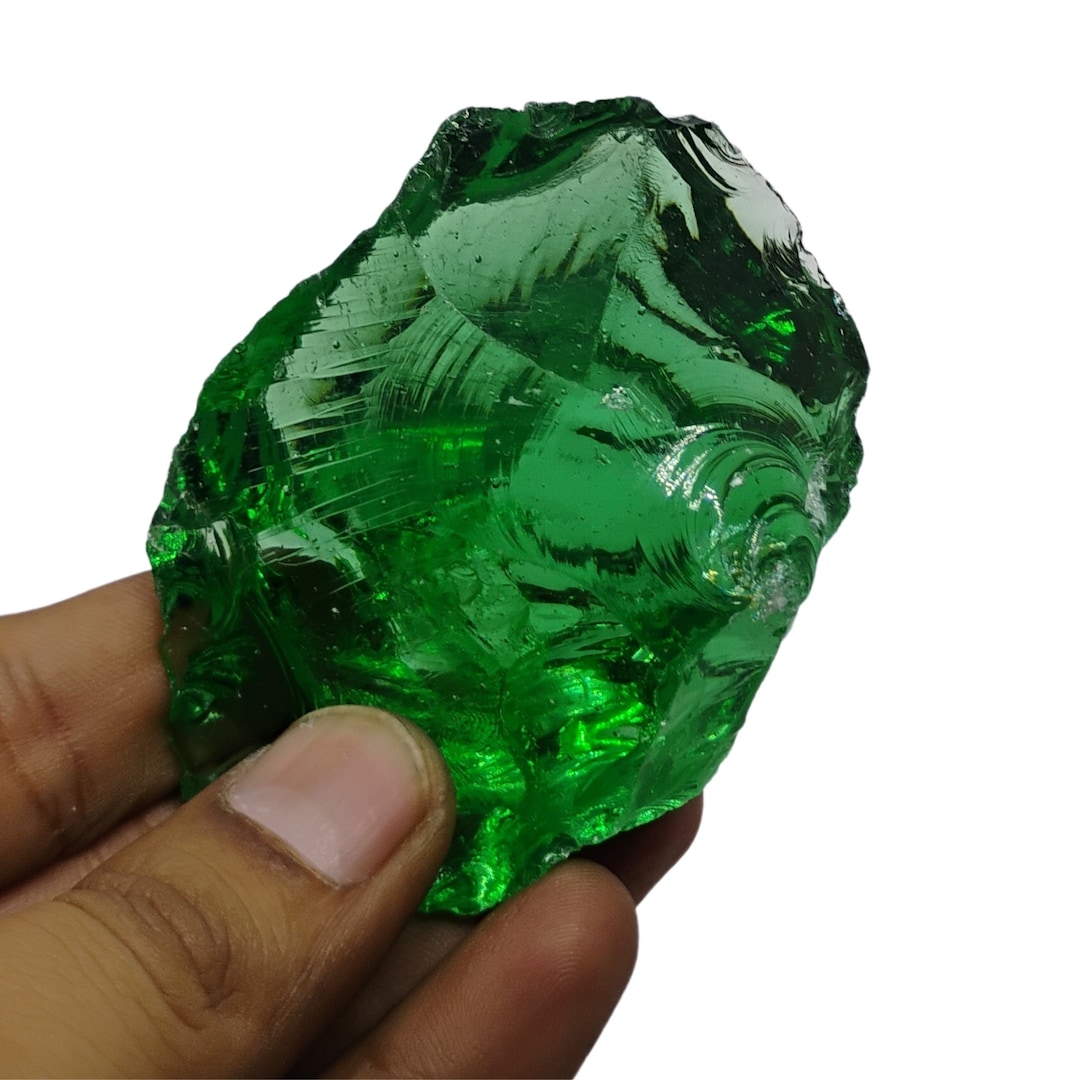 High-quality Mexico Green Andara Obsidian 925.00 Carat Uncut Crystal ...