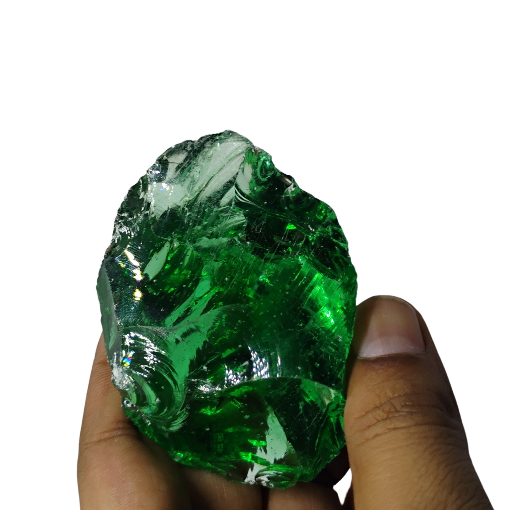 Mexico Green Andara Obsidian 575.00 Carat Uncut Crystal High Quality ...