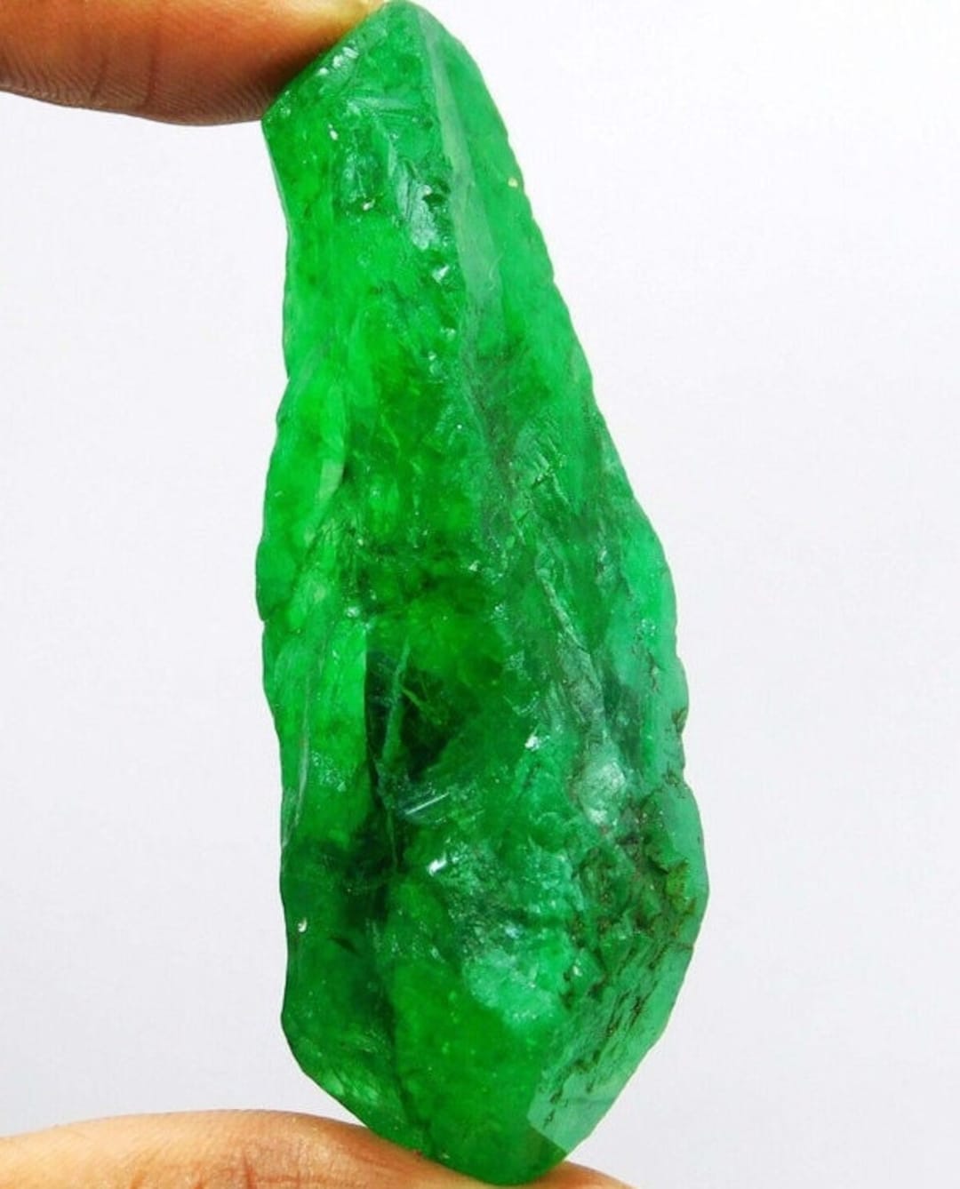 100-150 Carat Colombian Raw Emerald Gemstone Uncut Natural Green ...