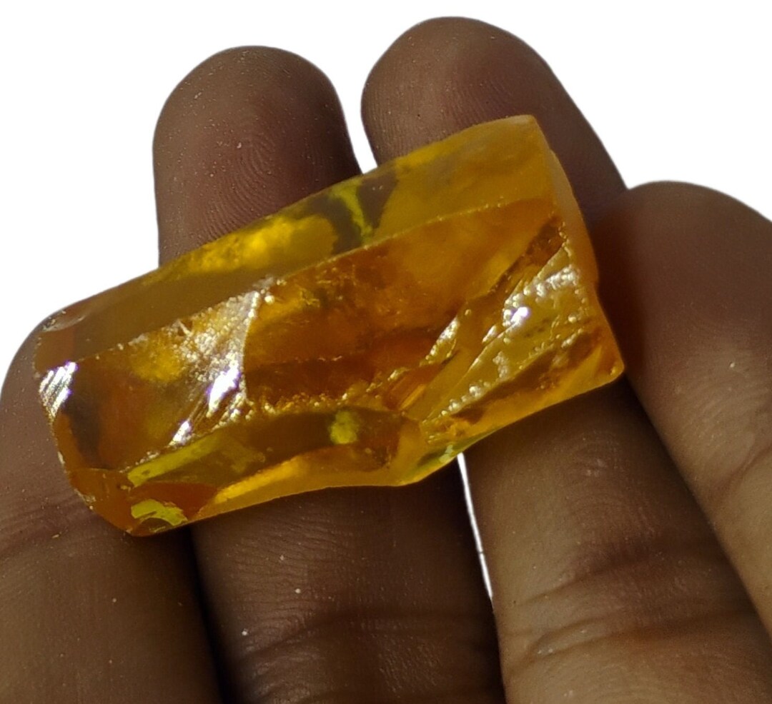 210-250 Ct Raw Yellow Sapphire From Sri Lanka, Uncut Gemstone for DIY ...