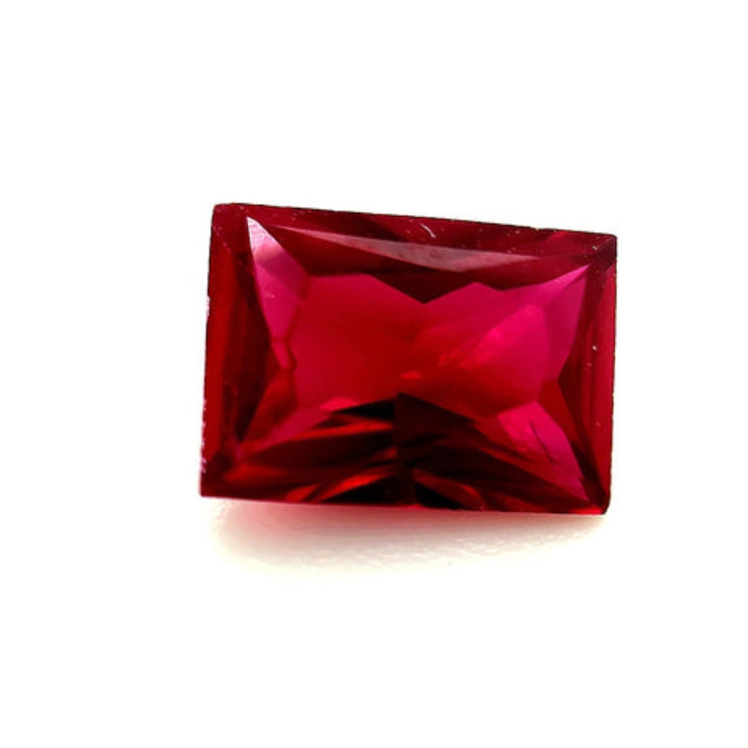 Fabulous Offer Red Ruby Square Shape Loose Gemstone 8.00 Carat ...
