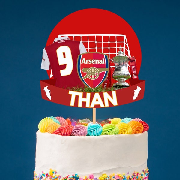 Arsenal Party Decorations - Etsy